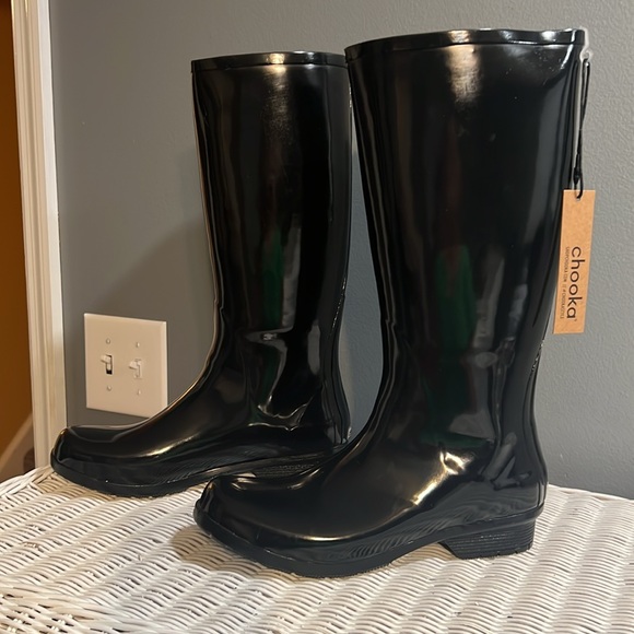 chooka | Shoes | Chooka Black Rubber Rain Boots | Poshmark